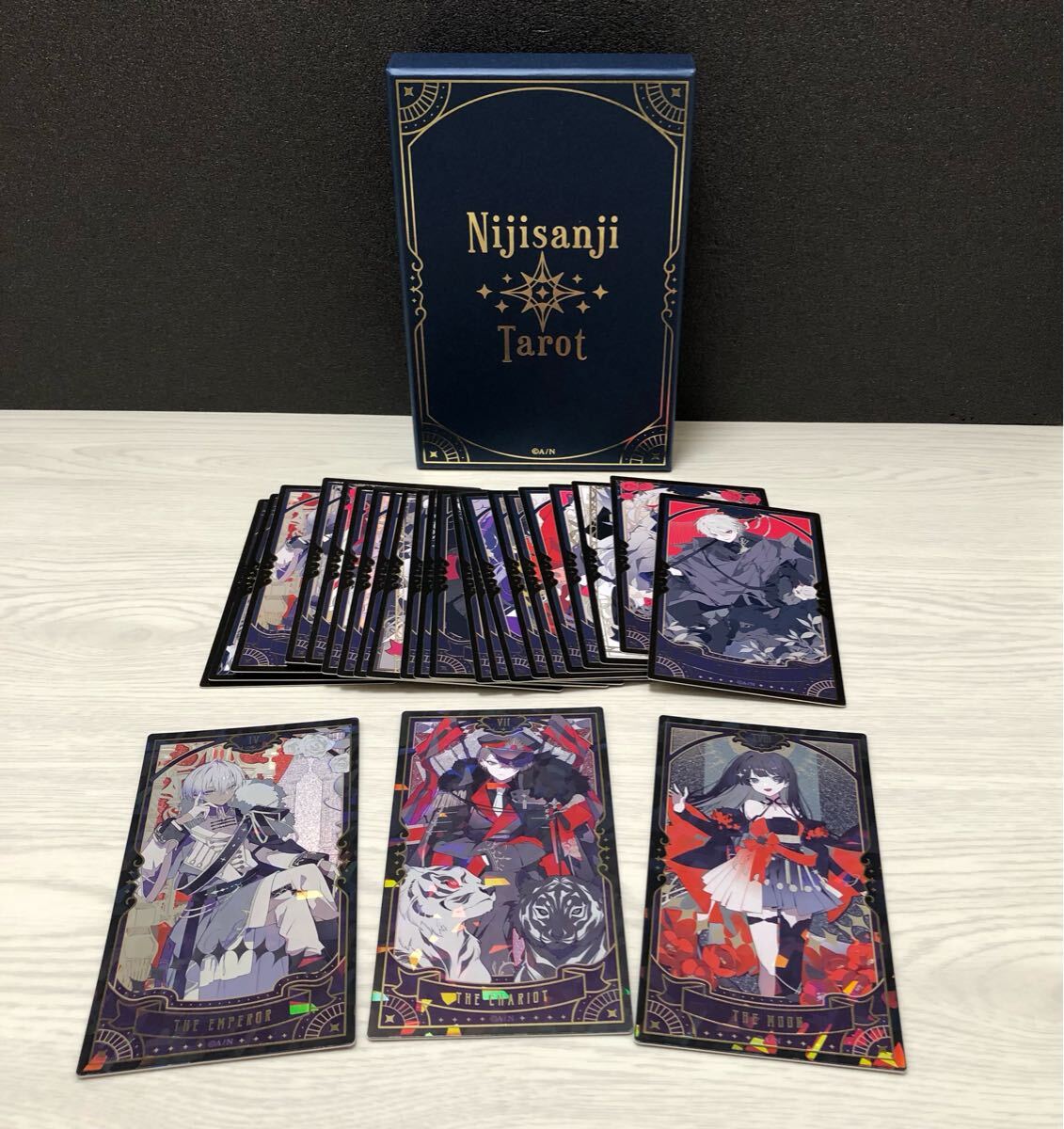 Yahoo!オークション - m678-0205-15 にじさんじ タロットカードVII.THE...