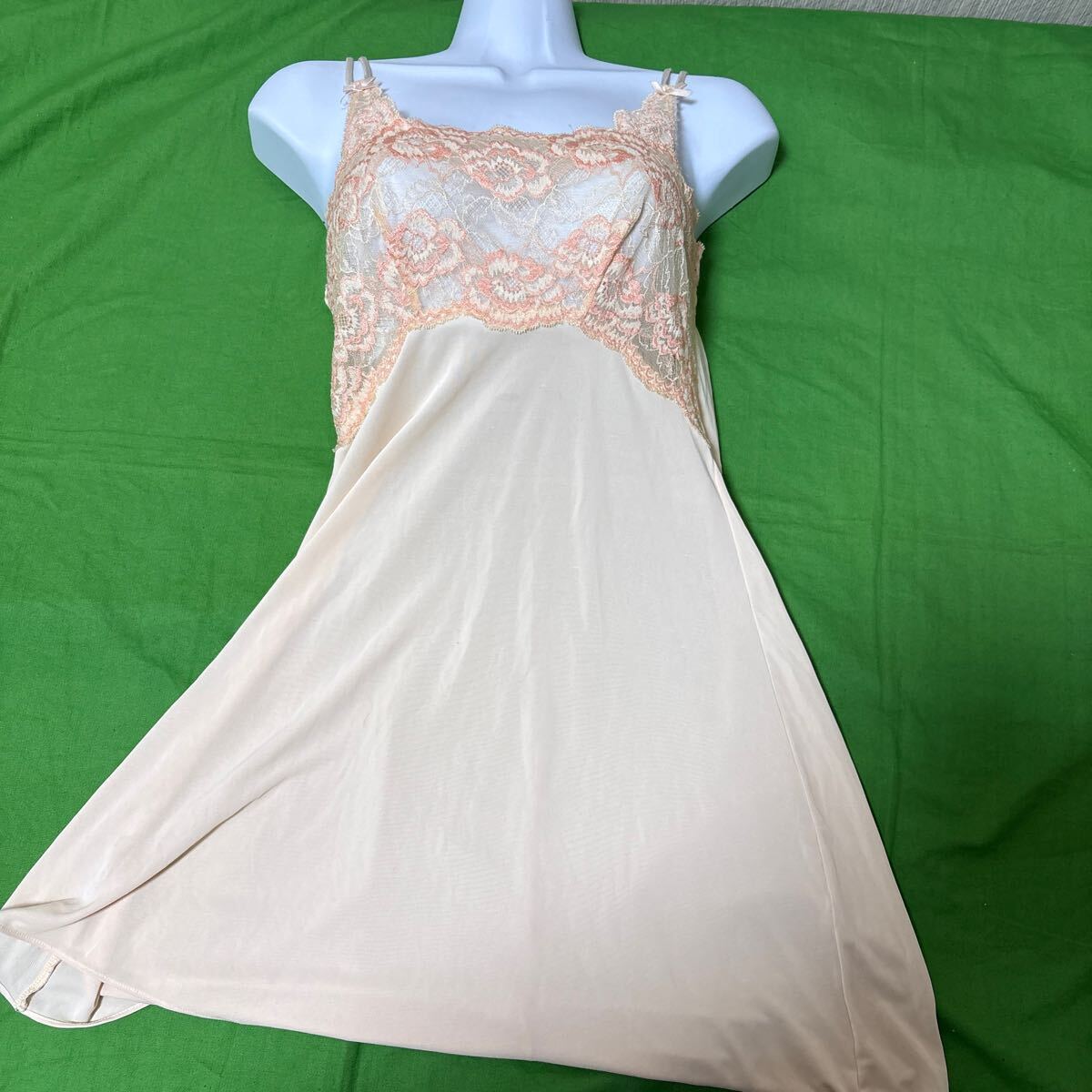 Yahoo!オークション - I’ ll be 刺繍ゴージャス オレンジ スリップ B...