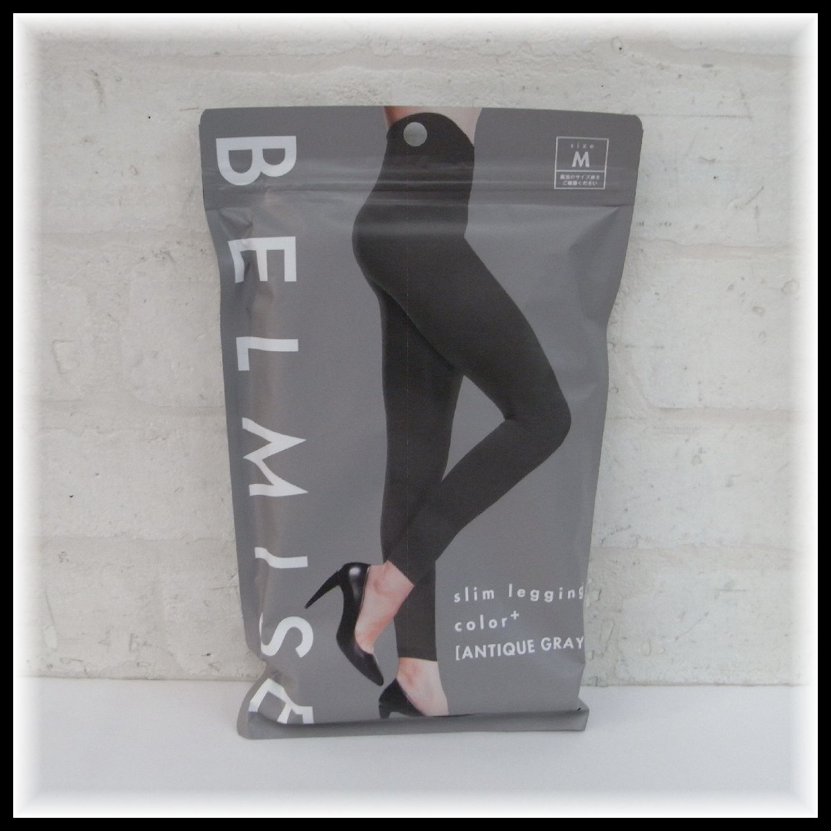 Yahoo!オークション - BELMISE ベルミス スリムレギンス colar+ Mサイ...