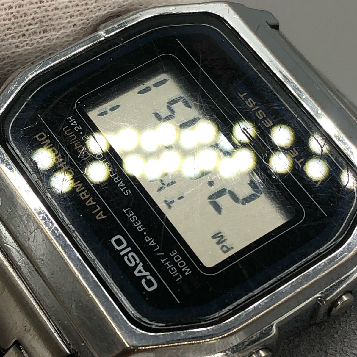 Yahoo!オークション - カシオ CASIO デジタル 腕時計 稼働品 A158W 593...