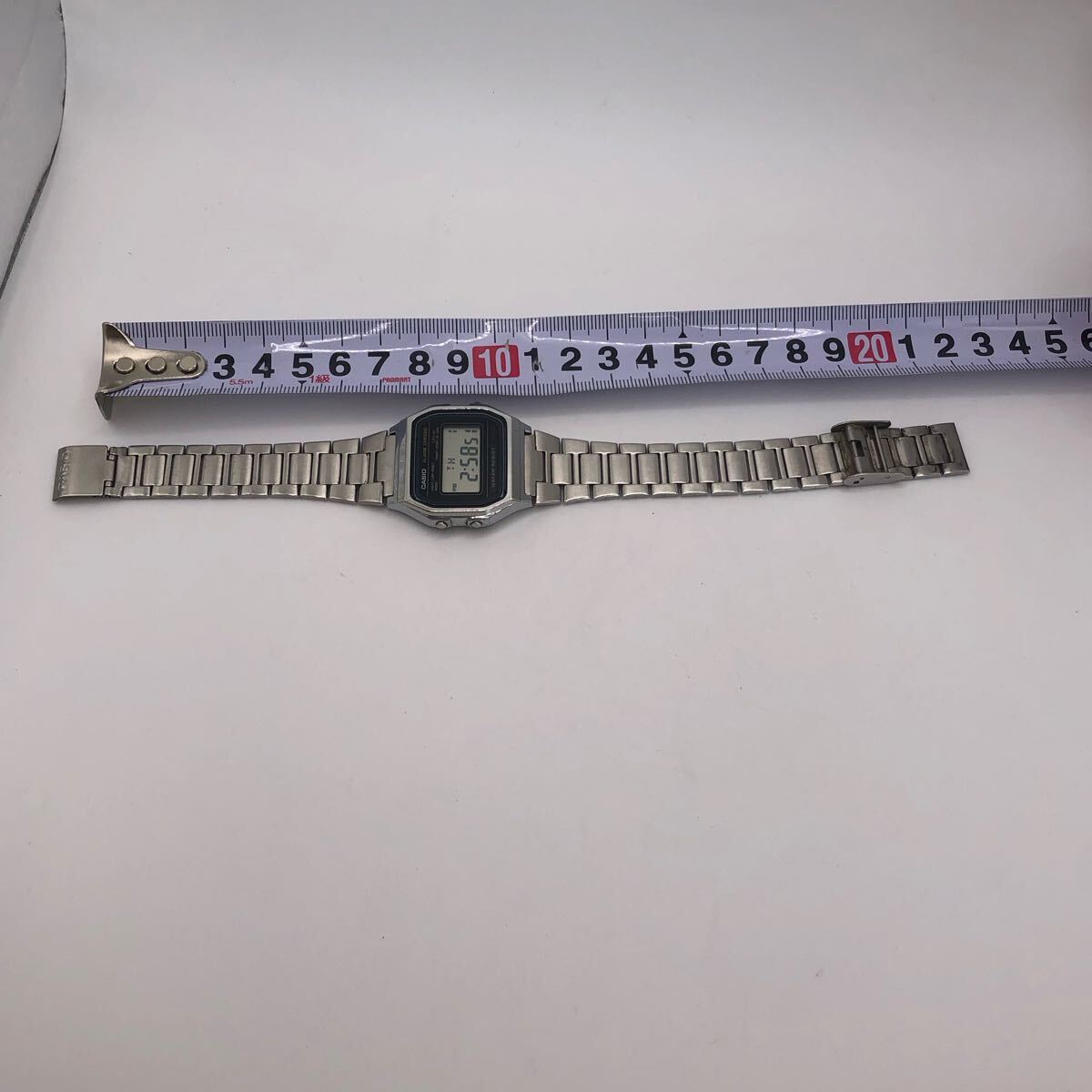 Yahoo!オークション - カシオ CASIO デジタル 腕時計 稼働品 A158W 593...