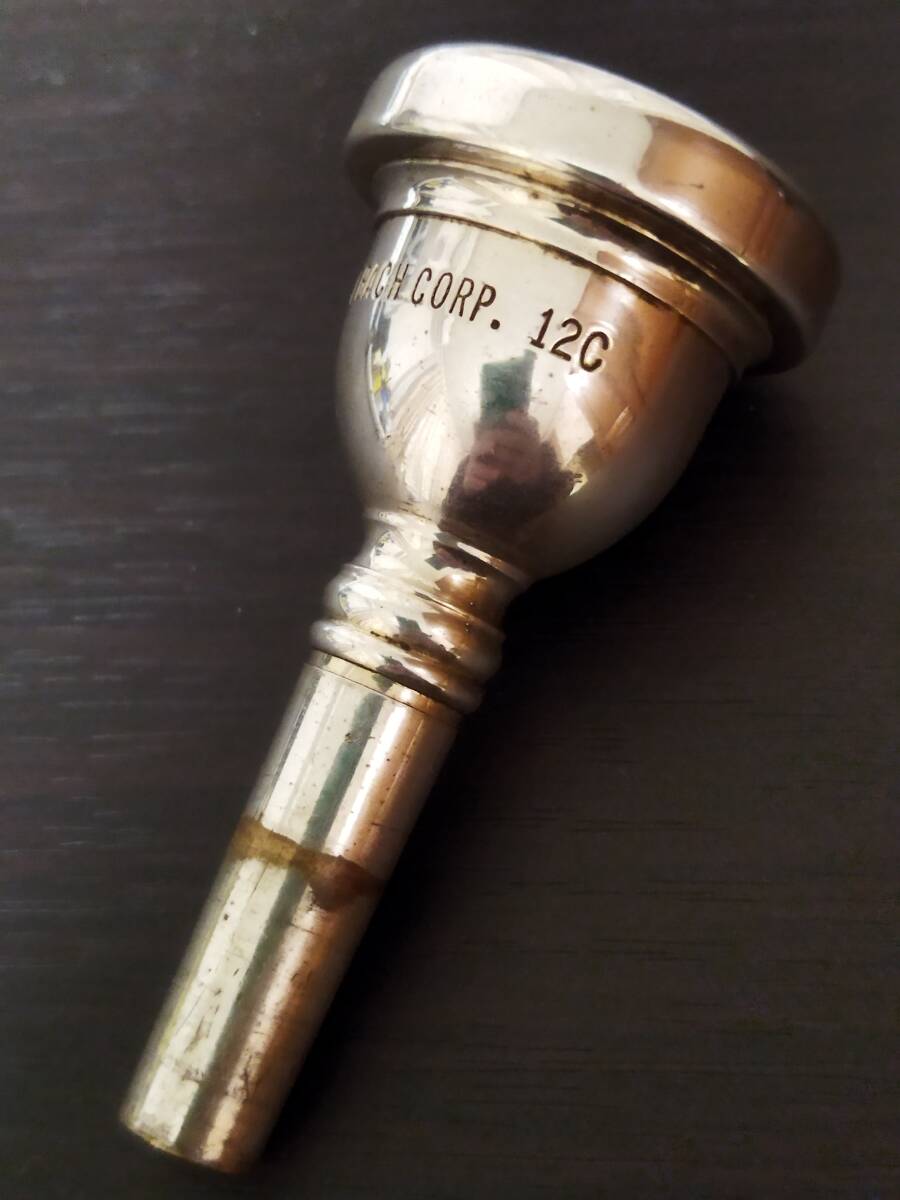 Yahoo!オークション - BACHトロンボーンマウスピース12C細管1970年代