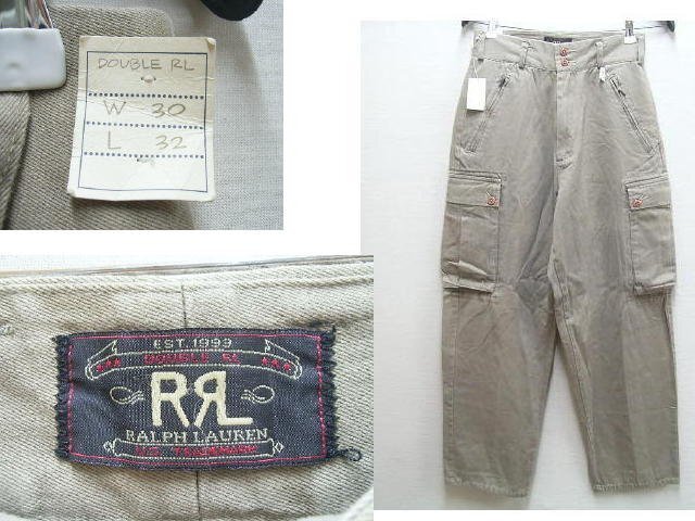 Yahoo!オークション - 即決[W30]未使用品 RRL 初期 90年代 アーカイブ...
