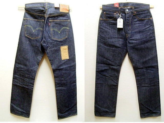 Yahoo!オークション - 即決[W34L32]濃紺 LVC 47501-0117 USA製 501XX ...