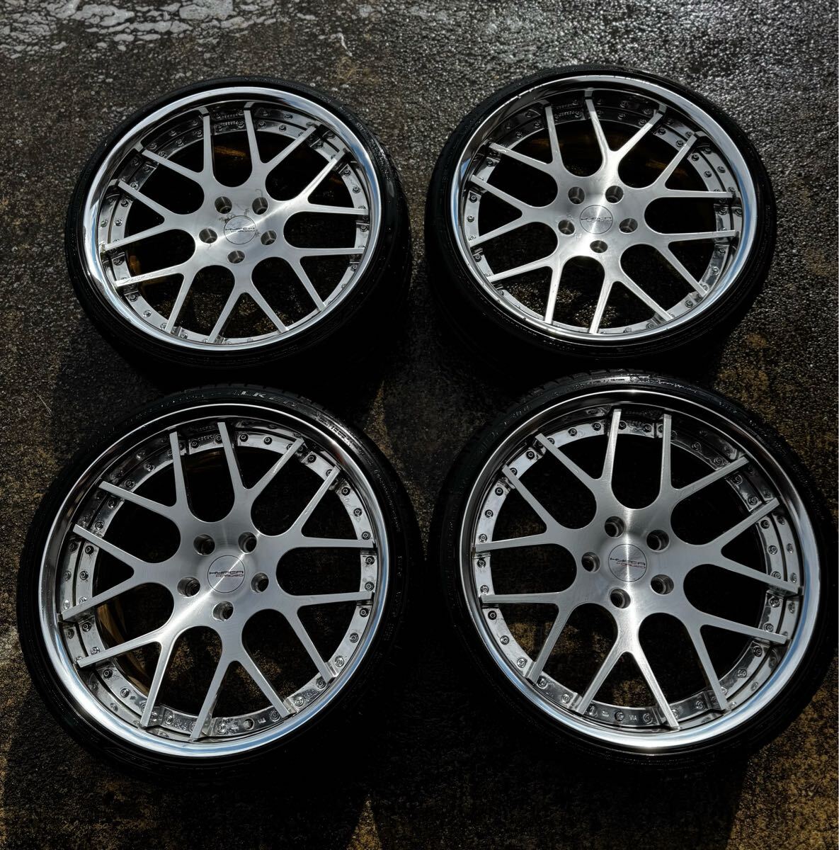 Yahoo!オークション - 超高級 ハイパーフォージド ホイール PCD120 20...