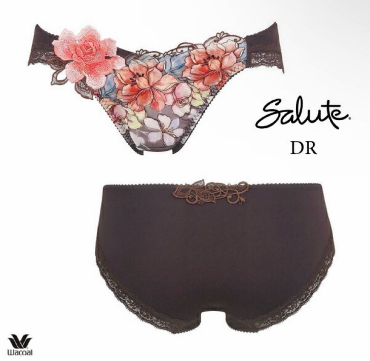 Yahoo!オークション - ワコールサルート63G【チリ】Rich Veil ブラE80...