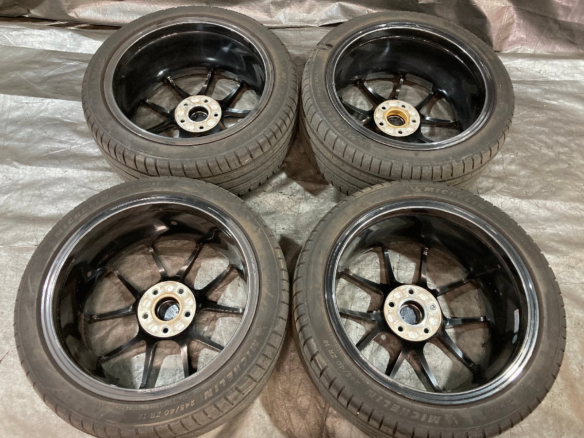 Yahoo!オークション - BBS RI-A027 ガンメタ系 ホイール 18×8.5J＋52...
