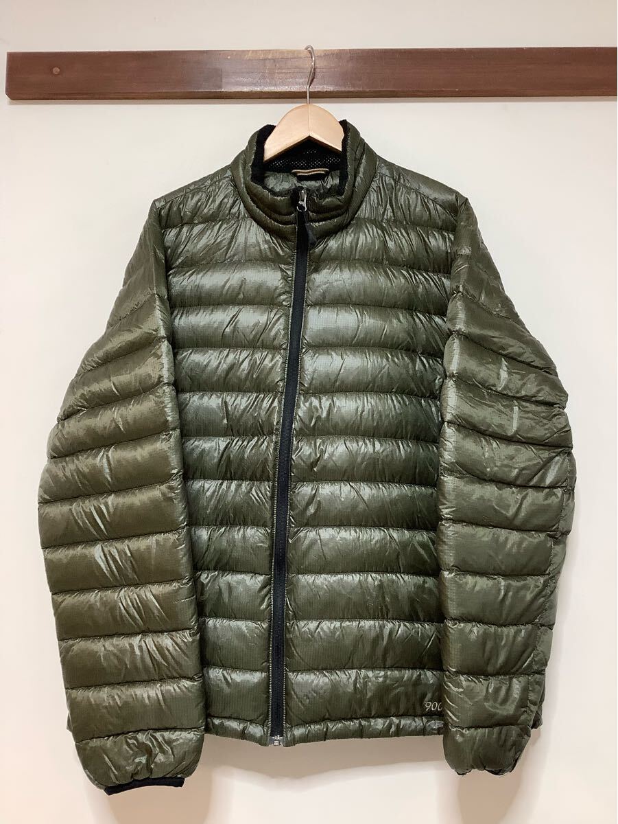 つ1519 Eddie Bauer エディーバウアー ダウンジャケット L オリーブ プレミアムグースダウン 900フィル リップストップ 0209223(男性用)｜売買されたオークション情報 ...
