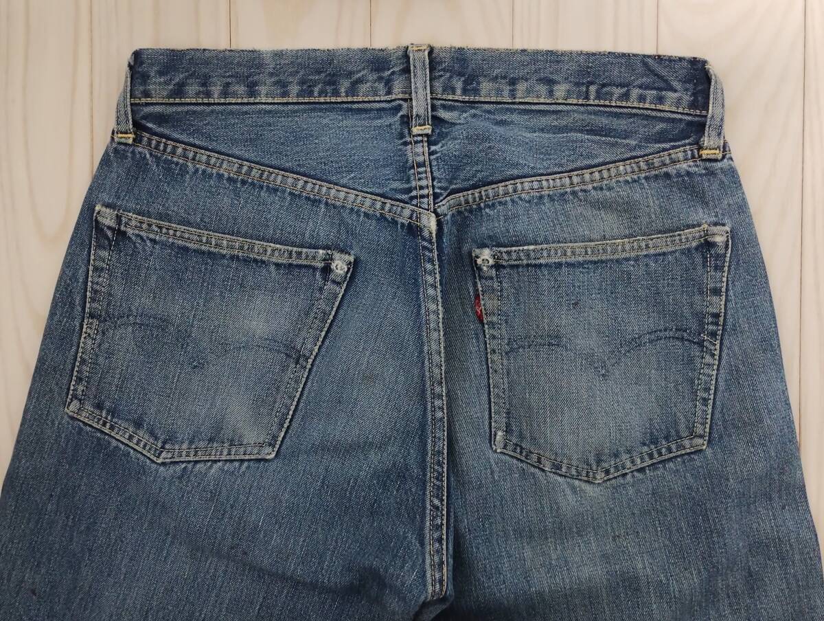 オリジナル】LEVI'S 501XX 片面赤タブ 47モデル ノーリペア オリジナル】LEVI'S 501XX 片面赤タブ 47モデル ノーリペア