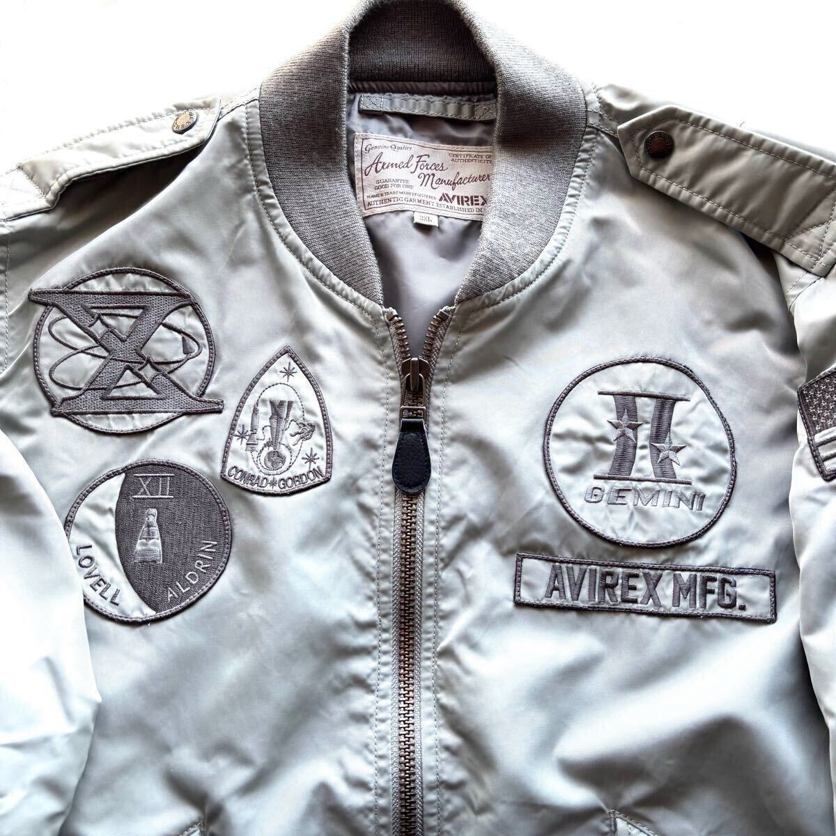 Yahoo!オークション - 【美品 2XL】アヴィレックス AVIREX L-2B L2B フ...