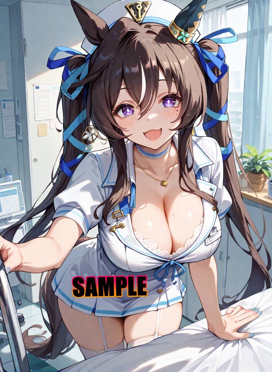 Yahoo!オークション - けもみみ/ウマ娘風 獣人/A4 美女 ポスター/オリ...