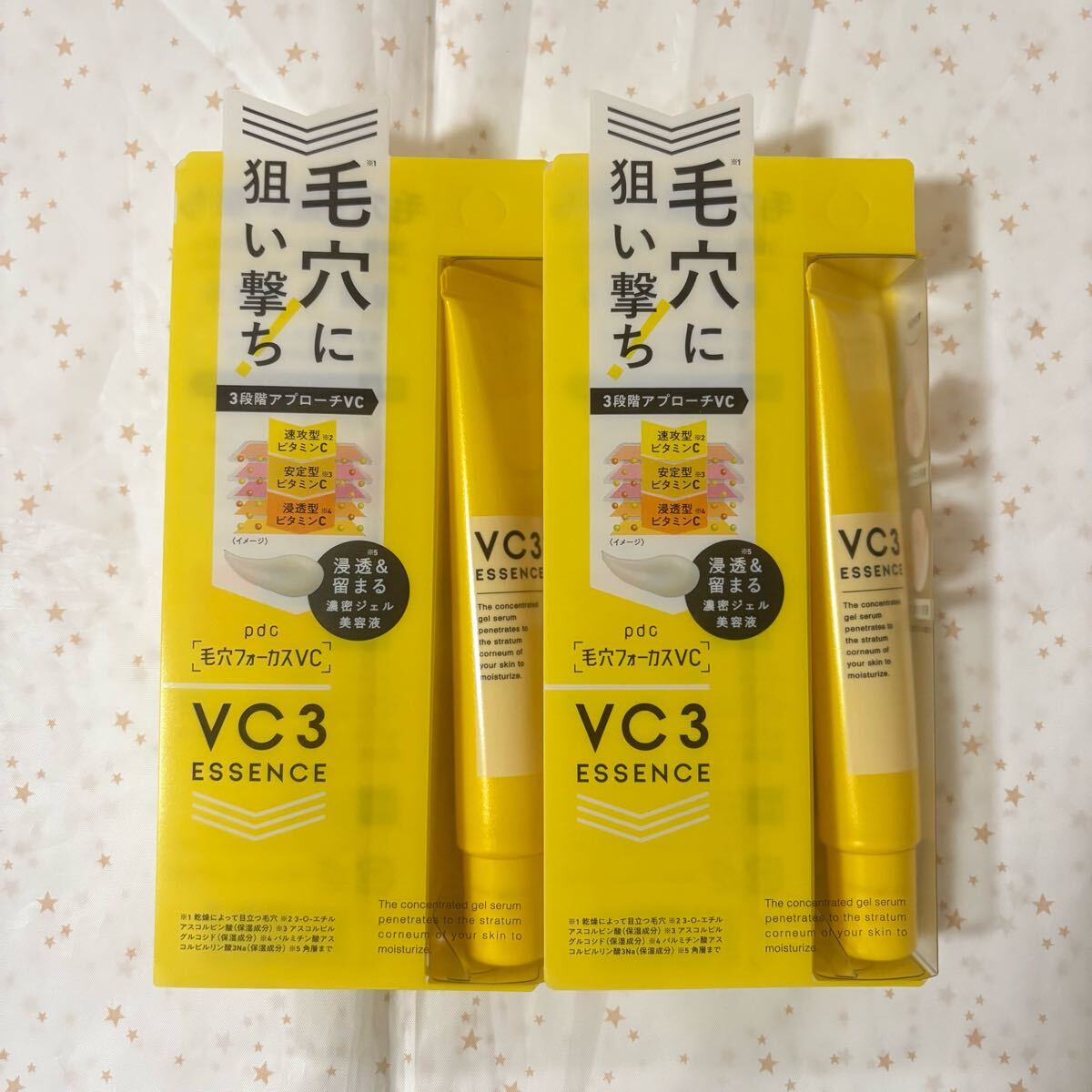 Yahoo!オークション - 新品 pdc 毛穴フォーカスVC VC3エッセンス 美容...