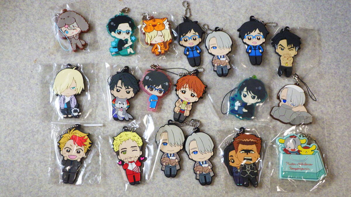 Yahoo!オークション - A554(2.5/10) ユーリ on ICE ラバーストラップま...