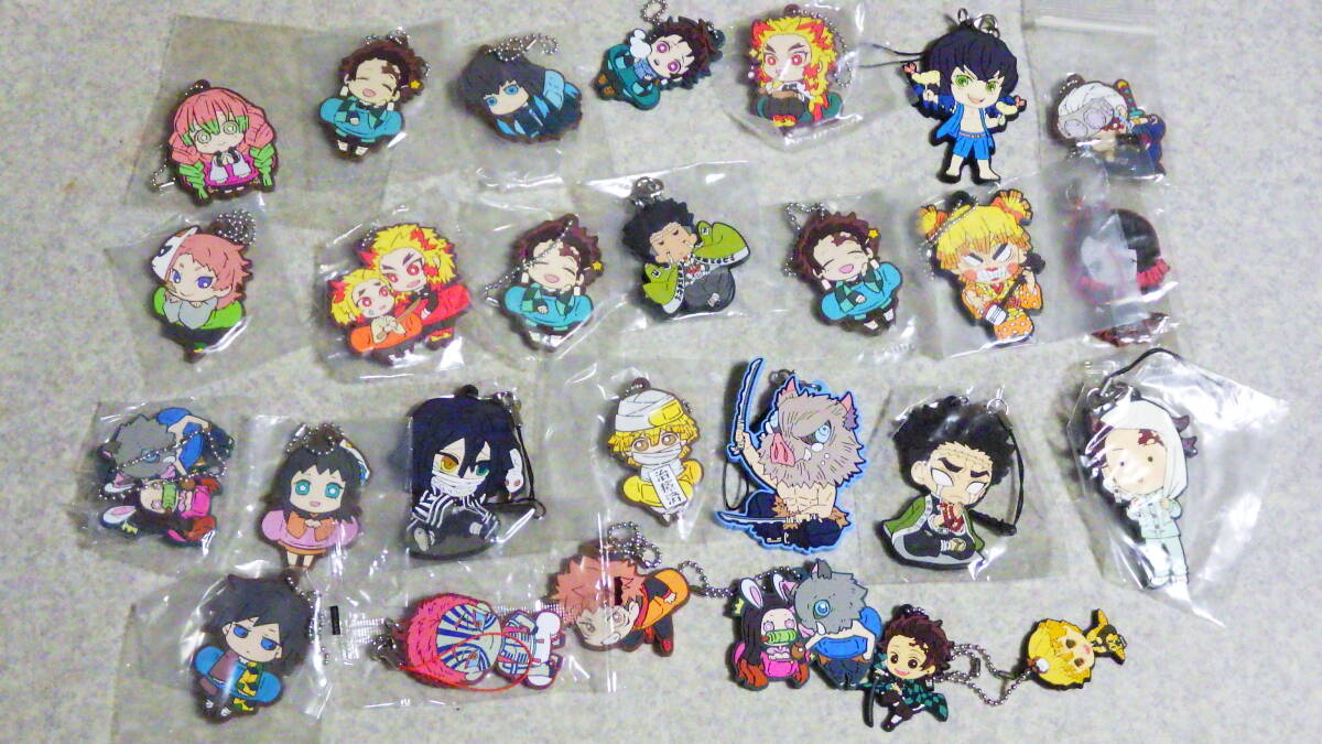 Yahoo!オークション - A403(2.5/10) 鬼滅の刃 ラバーストラップまとめ...