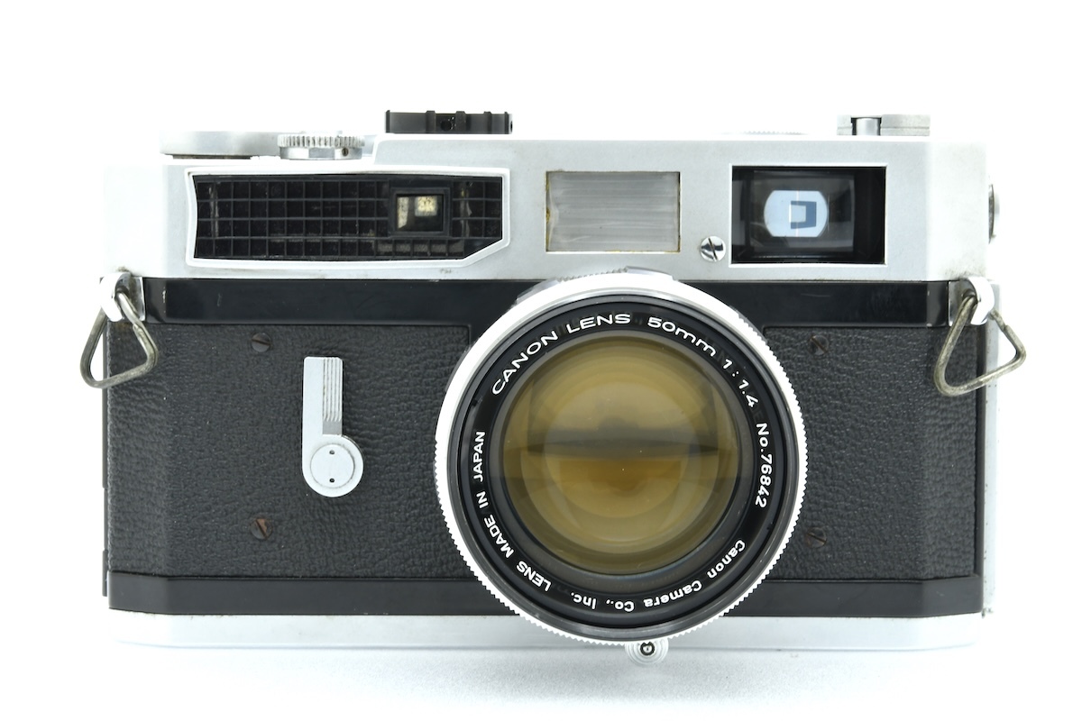 Yahoo!オークション - Canon MODEL 7 + CANON LENS 50mm F1.4 キヤノン...