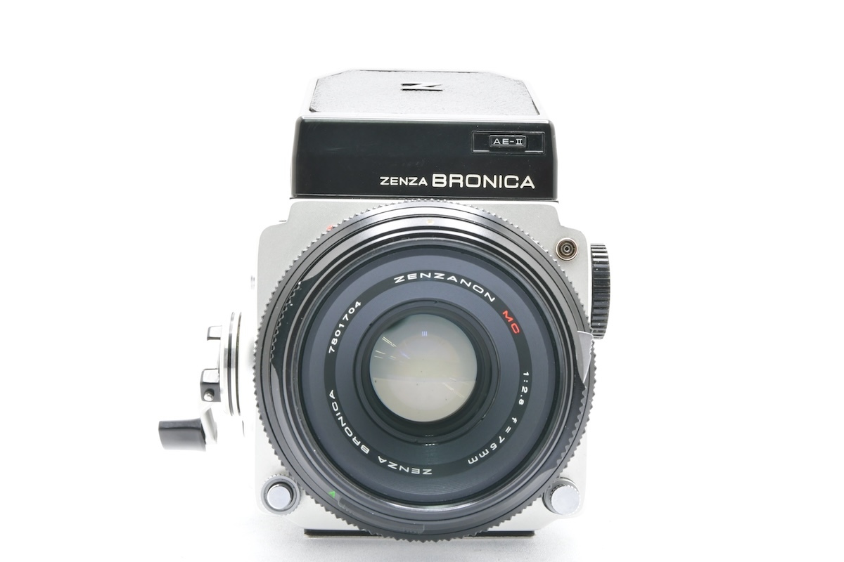 Yahoo!オークション - ZENZA BRONICA ETRS + ZENZANON MC 75mm F2.8 ゼ...