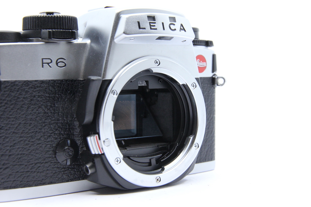Yahoo!オークション - Leica R6 シルバー ボディ ライカ MF一眼レフ フ...
