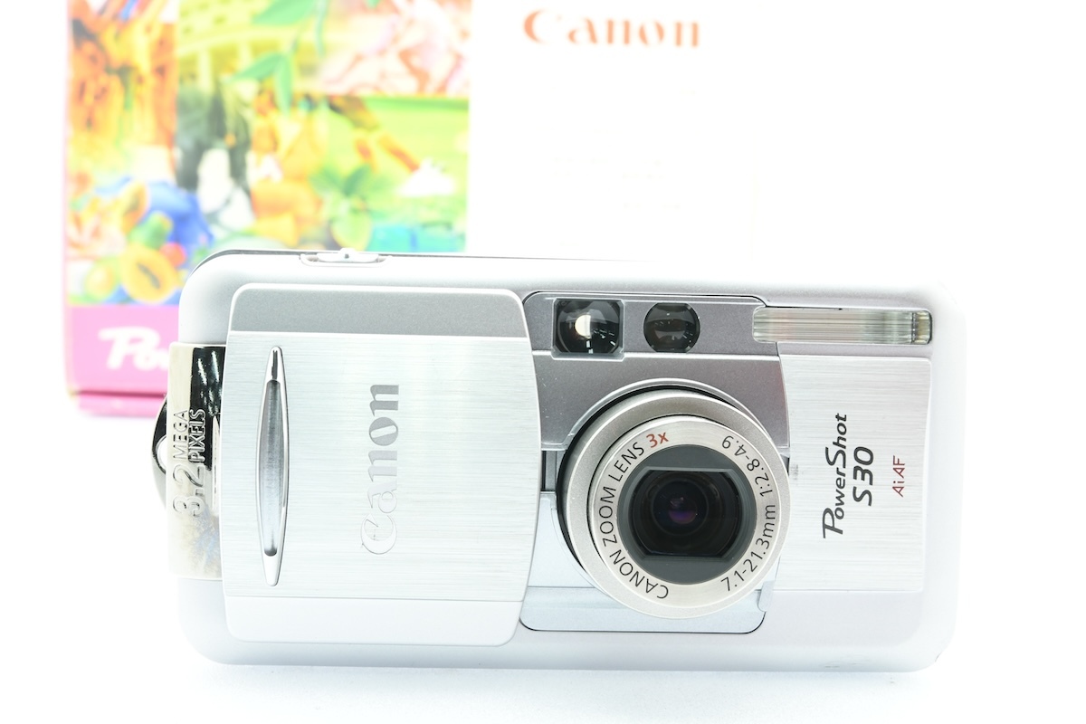 Yahoo!オークション - Canon Power Shot S30 / 7.1-21.3mm F2.8-4.9 キ...