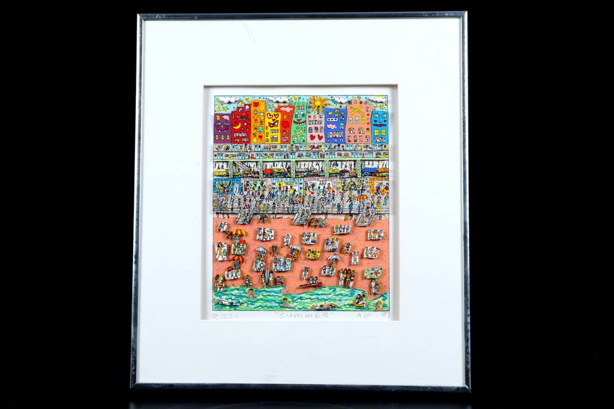 袿 ジェームス リジィ SUMMER シルクスクリーン A/P 89 直筆サイン T R152.4 PUS4/25.2/SH/ 120(シルクスクリーン)｜売買されたオークション情報 ...