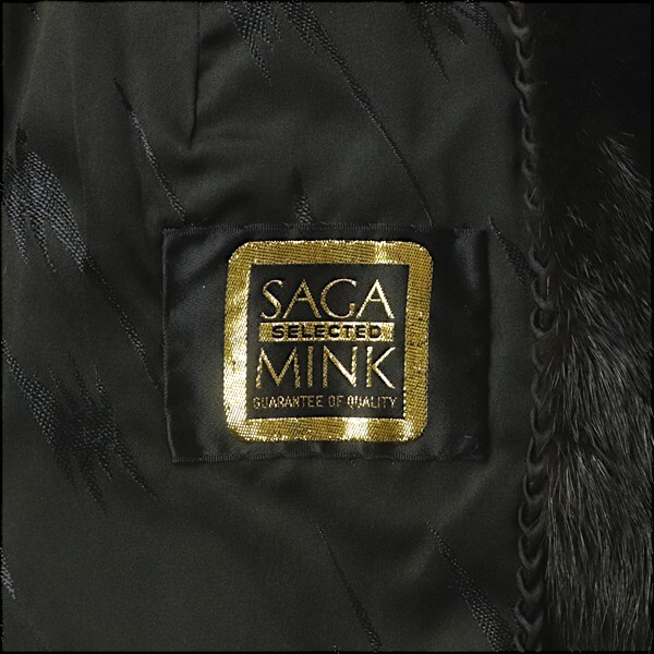 Yahoo!オークション - マダム御用達 ゴールドタグ 美品 SAGA MINK サガ...