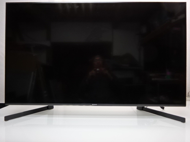 Yahoo!オークション - A171/美品 SONY 49型LED/4K/Youtobe/Netflix/And...