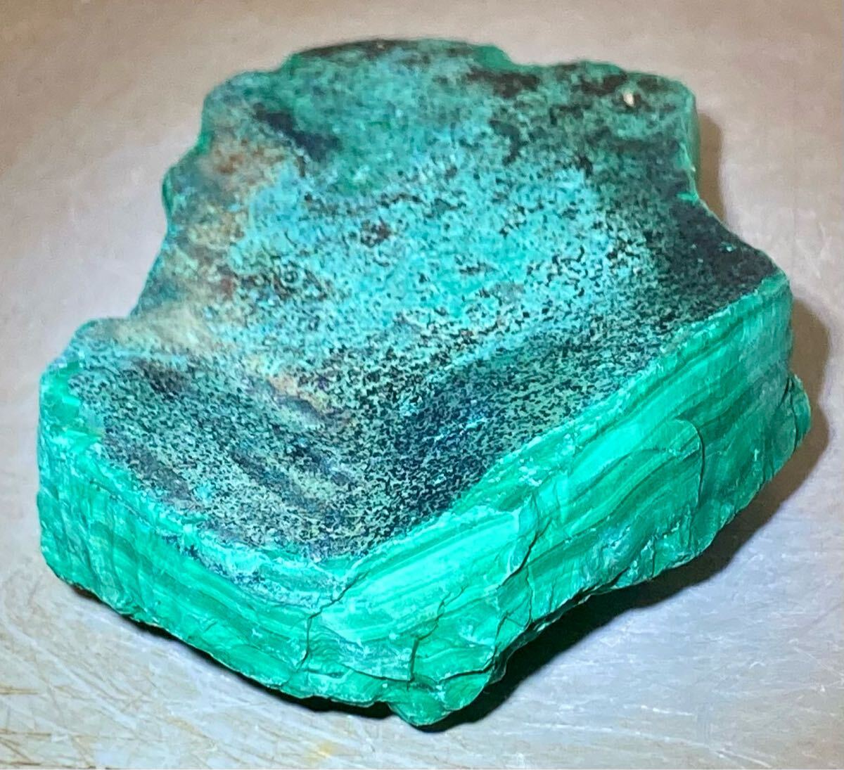 Yahoo!オークション - コンゴ産大きな天然マラカイト原石501g[孔雀石...