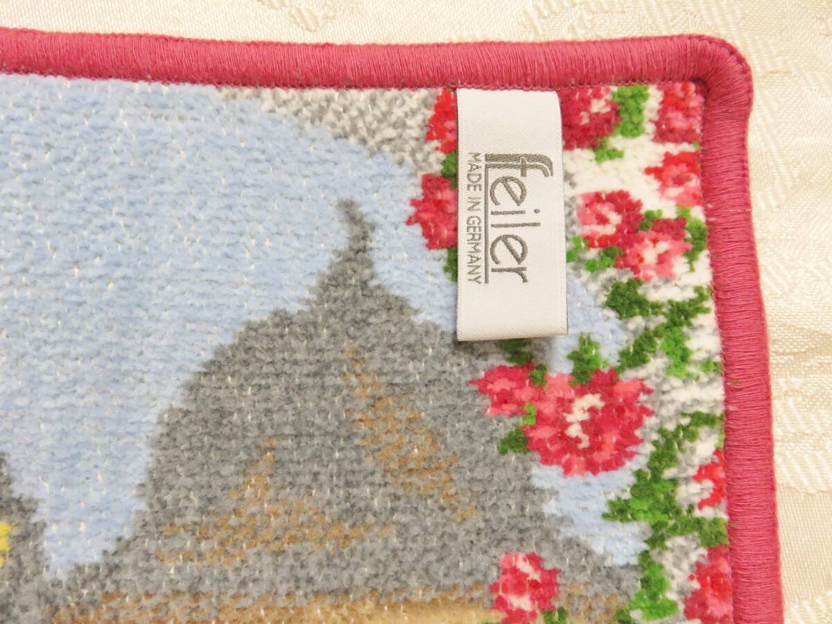 Yahoo!オークション - 未使用 FEILER 25×25cm タオル ハンカチ 眠れる...