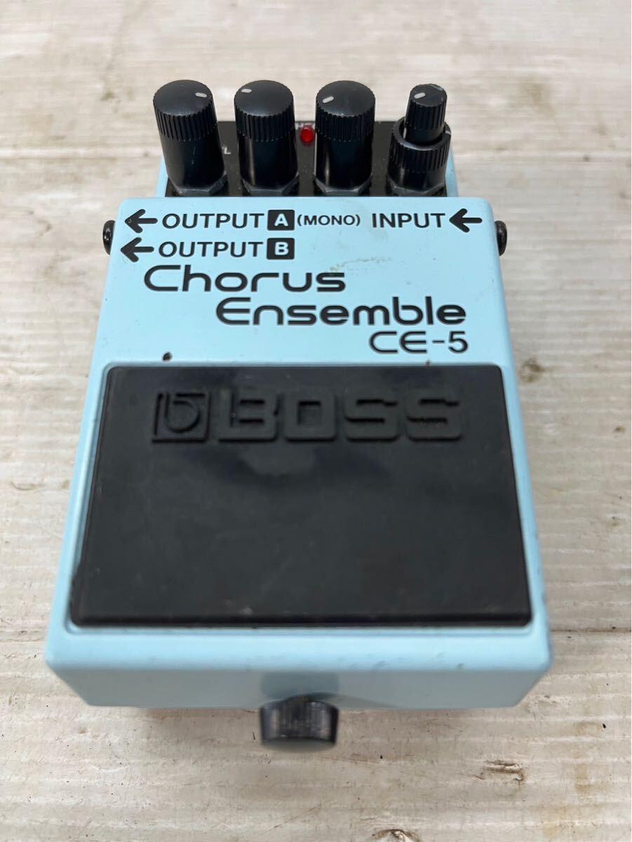 Yahoo!オークション - T-118 BOSS ボス CE-5 エフェクター コーラス ア...