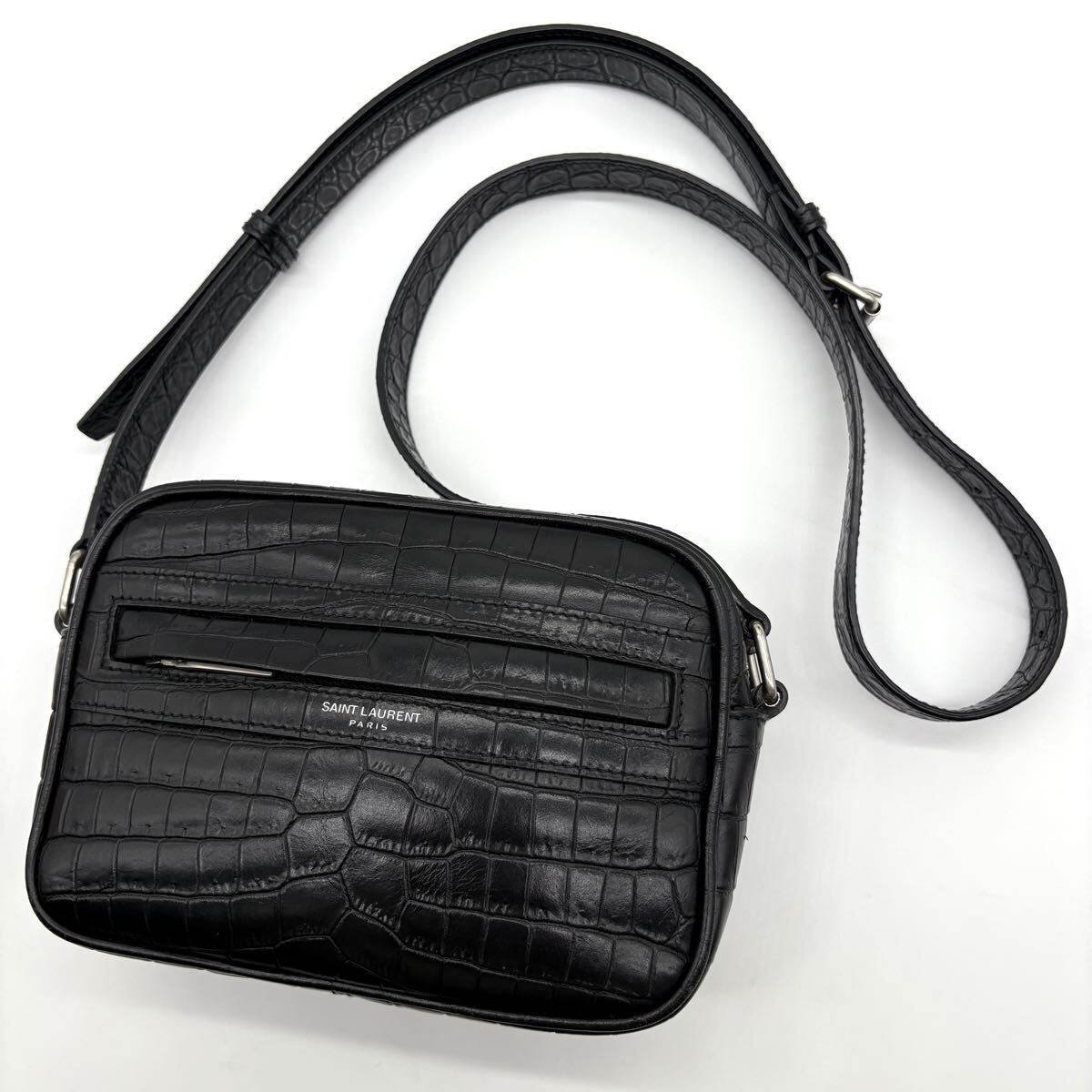 新品同様 サンローラン SAINT LAURENT キャンプ CAMP ショルダー 新品同様 サンローラン SAINT LAURENT キャンプ CAMP ショルダー