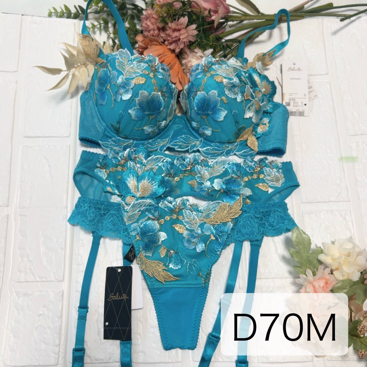 Yahoo!オークション - 【新品】wacoal サルート 71 ブラ ソング ガータ...