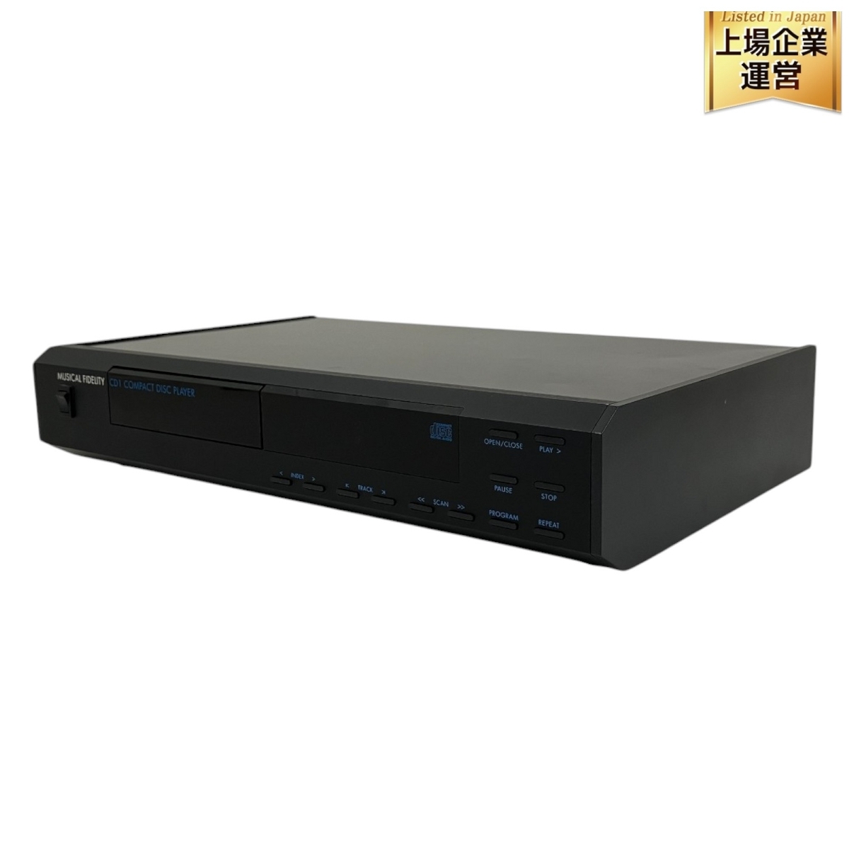 Yahoo!オークション - MUSICAL FIDELITY CD1 CDプレイヤー ブラック リ...