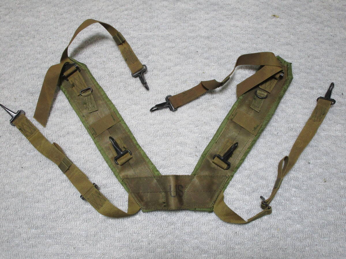Yahoo!オークション - 実物 中古品 米軍 M1967 Hサスペンダー 68年製 ...