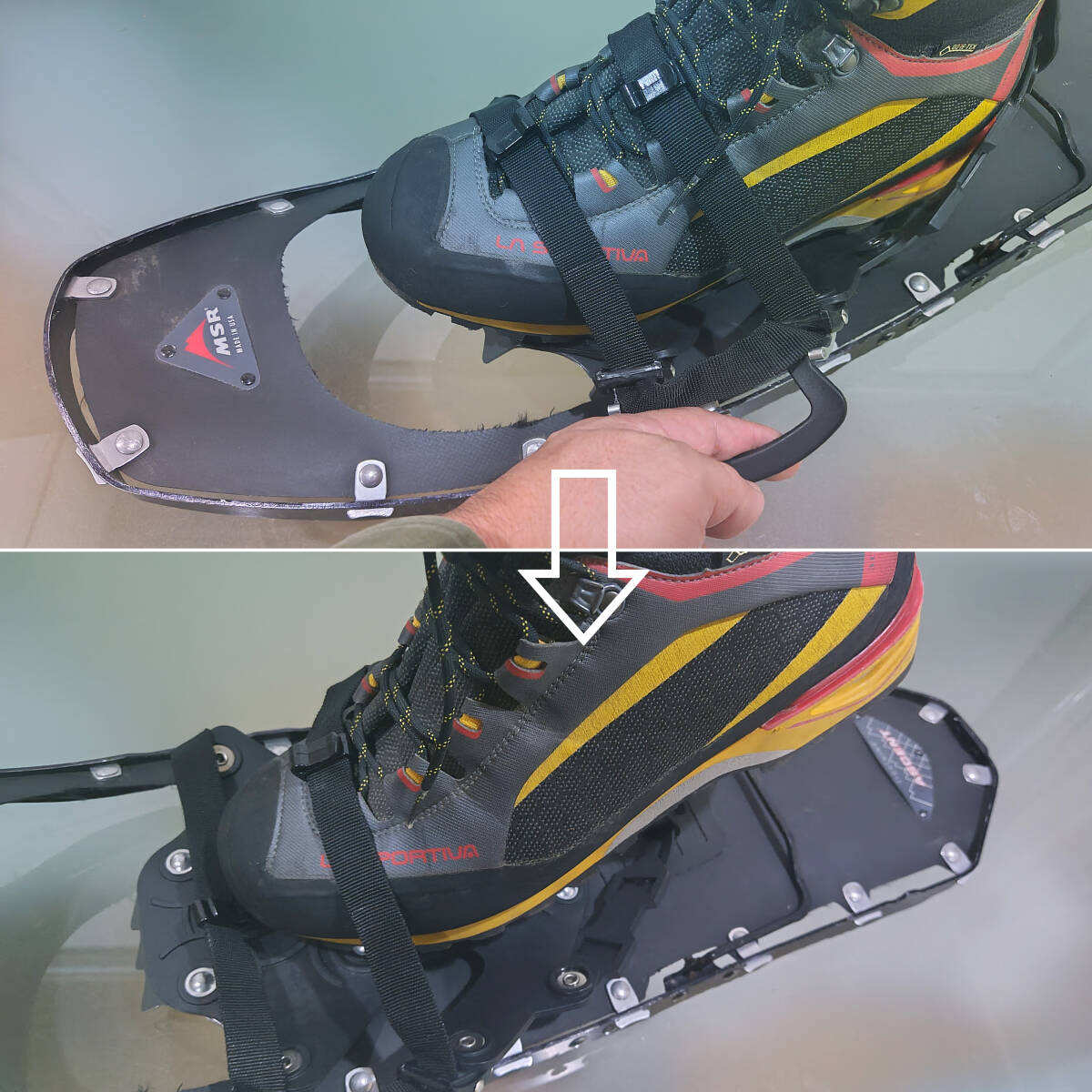 Yahoo!オークション - スノーシュー 修理用互換クランポン for MSR LIG...