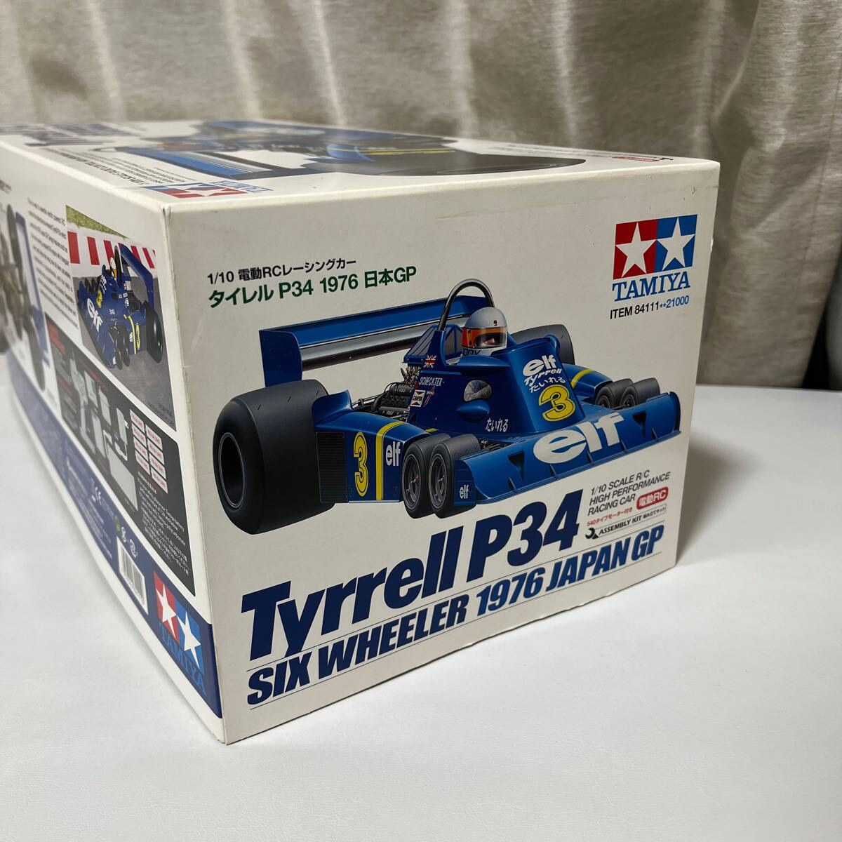 Yahoo!オークション - 未組立 TAMIYA タミヤ Tyrrell P34 SIX WHEELER ...
