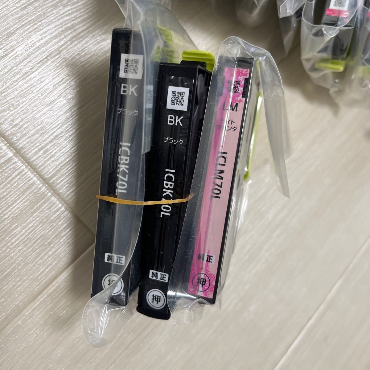 Yahoo!オークション - EPSON 純正インクカートリッジ まとめ売り シア...