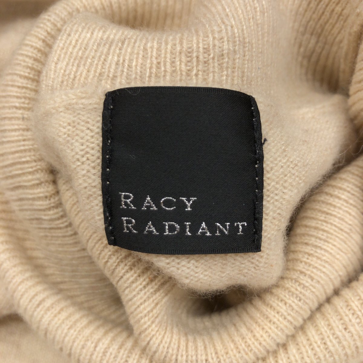 Yahoo!オークション - RACY RADIANT レイシーラディアント 上質 カシミ...