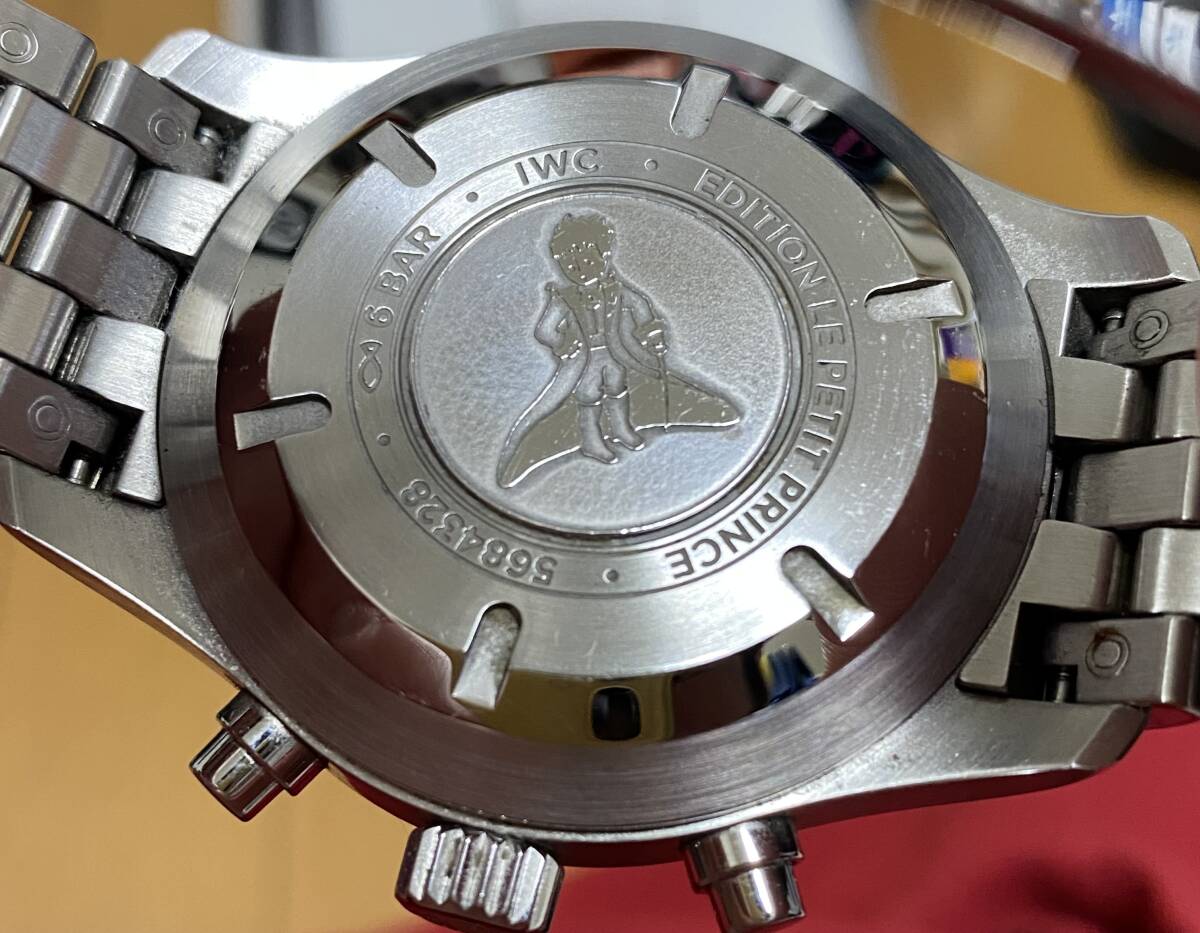 Yahoo!オークション - IWCパイロットウォッチ プティプランス ブルー