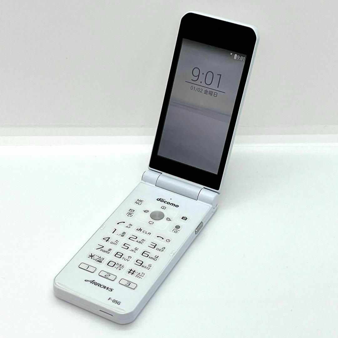 Yahoo!オークション - ARROWSケータイ F-05G ホワイト ドコモ SIMロッ...