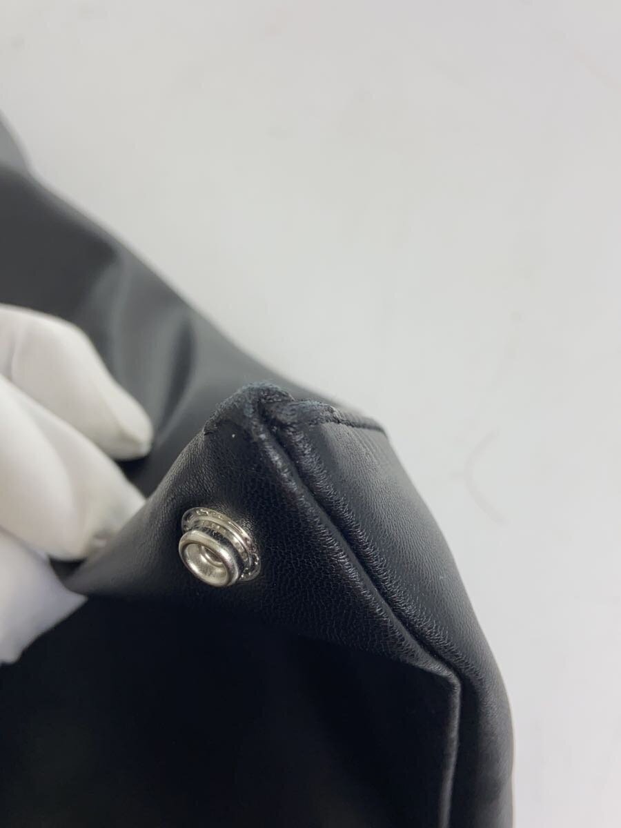 Yahoo!オークション - MM6 トートバッグ/レザー/BLK/S54WD0039PR731/劣...