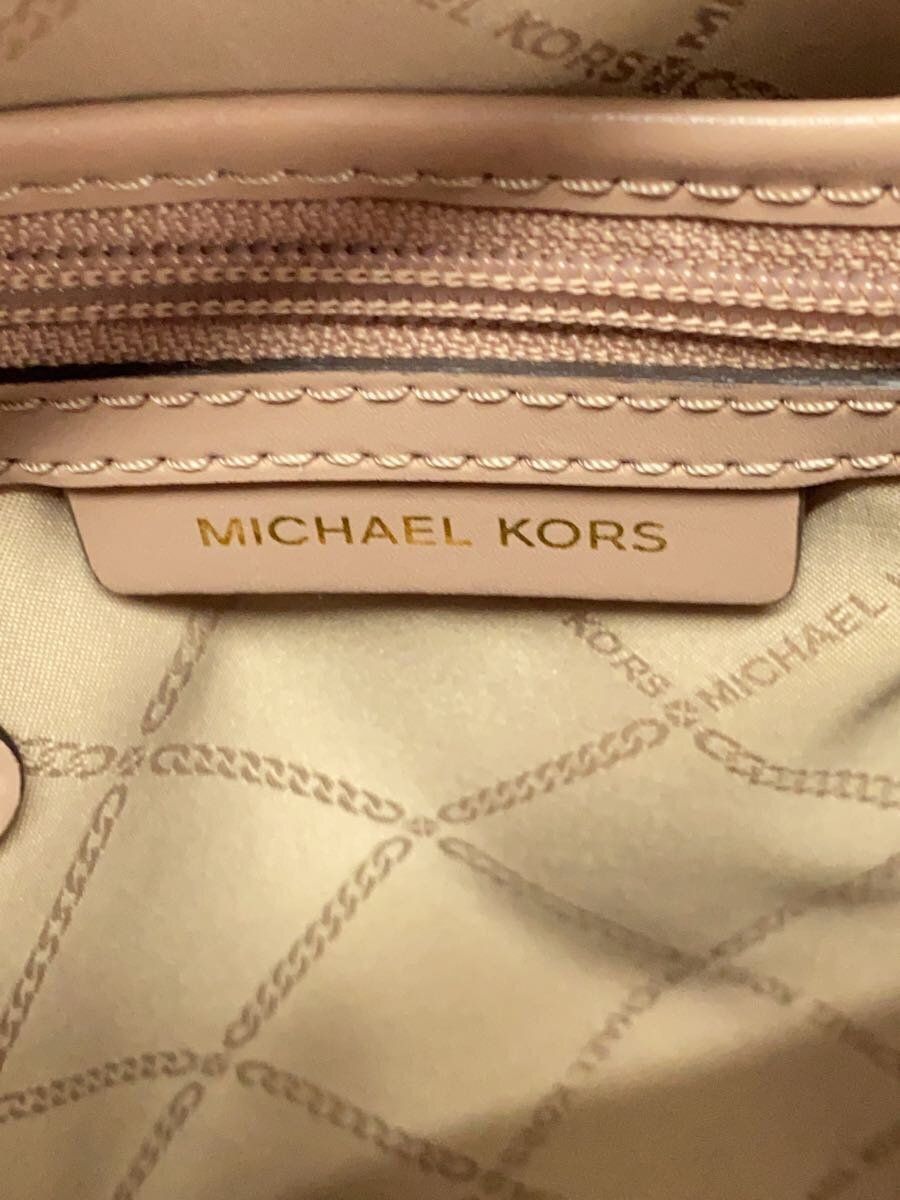 MICHAEL KORS◇RHEA ZIP MK シグネチャーバックパック/PVC/PNK MICHAEL KORS◇RHEA ZIP MK シグネチャーバックパック/PVC/PNK