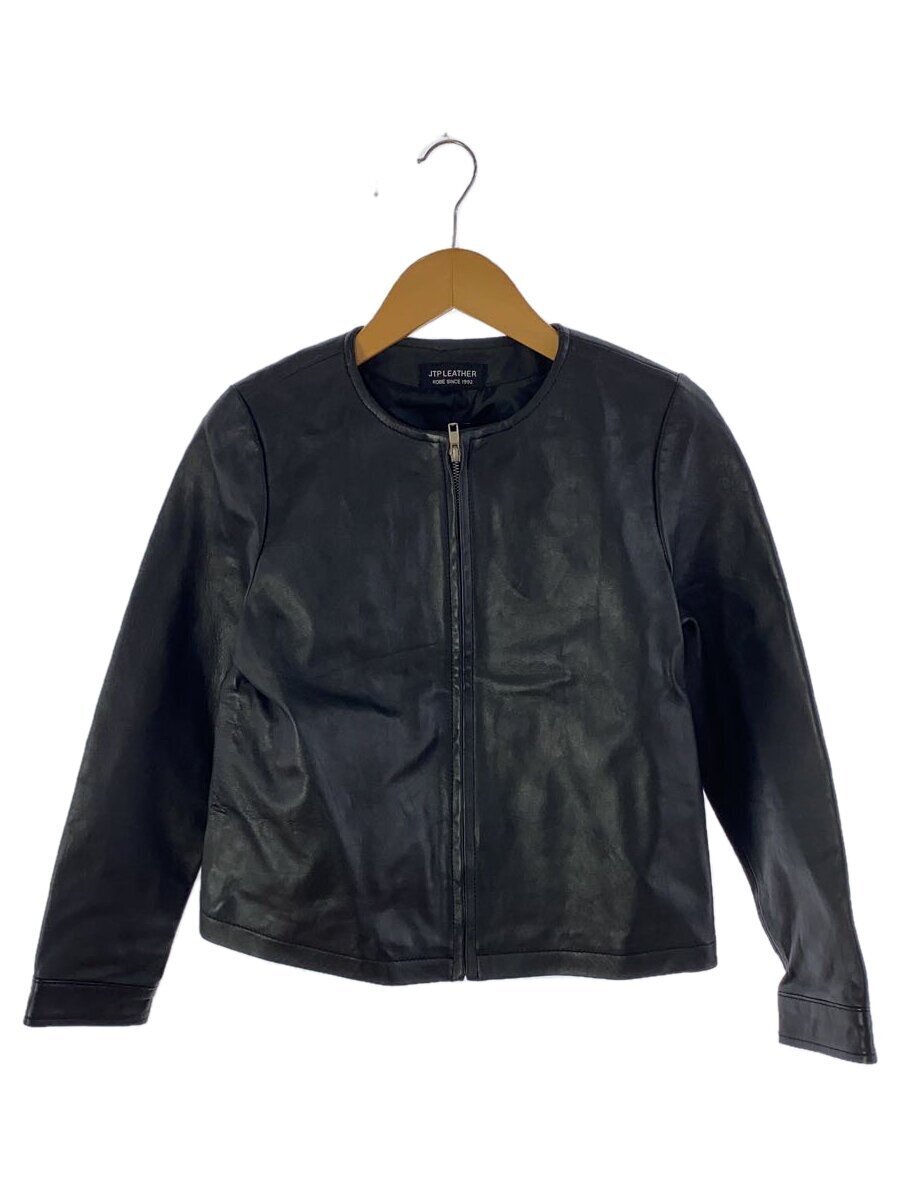 Yahoo!オークション - JTP/レザージャケット・ブルゾン/38/羊革/BLK/JP...