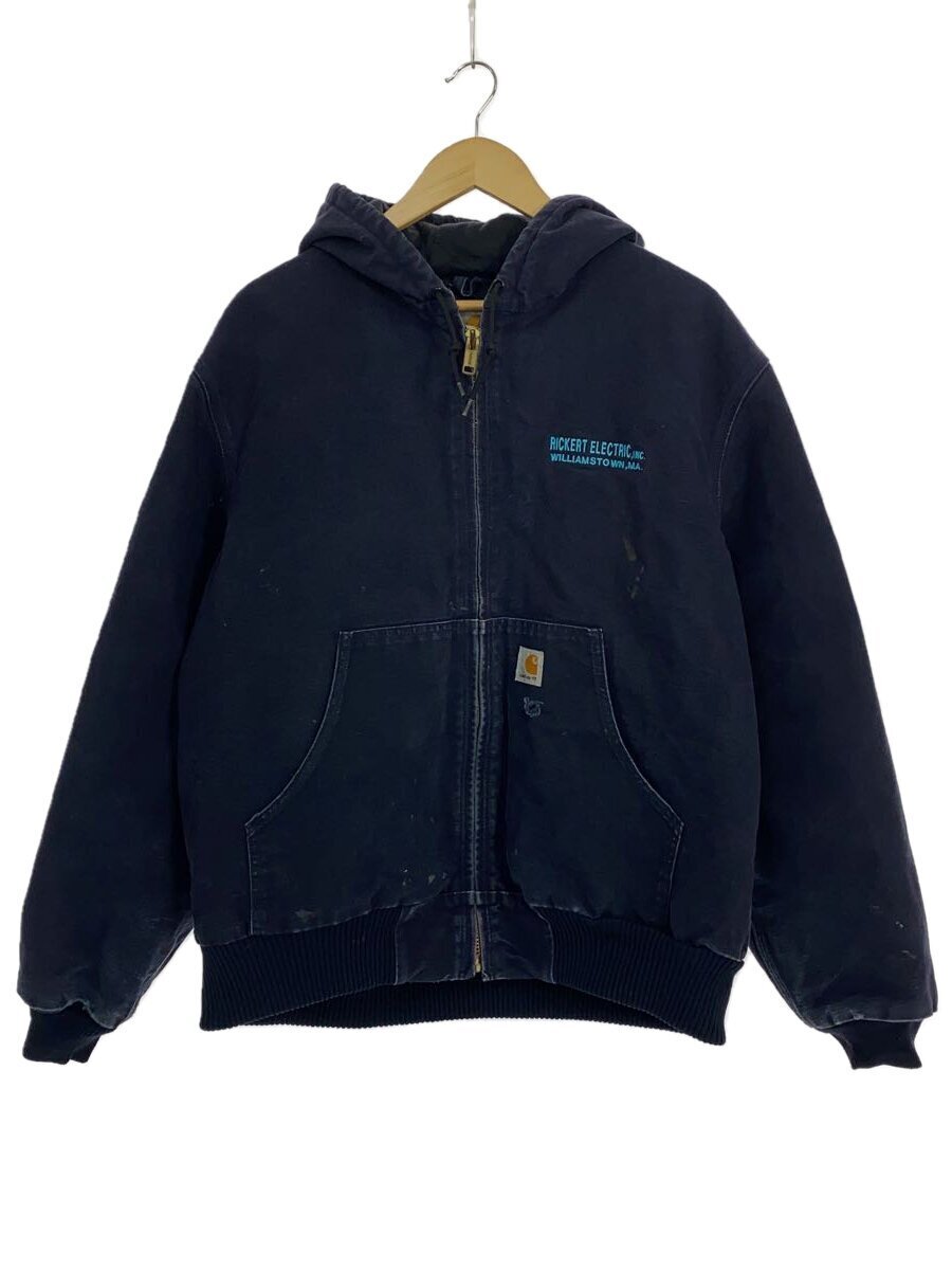 Yahoo!オークション - Carhartt ジャケット/L/コットン/NVY/無地/J140 ...