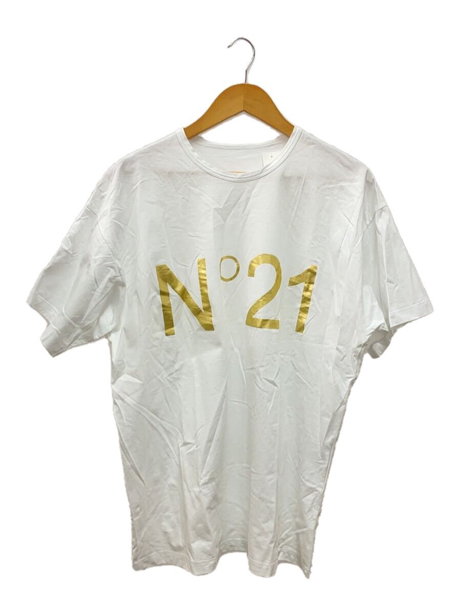 Yahoo!オークション - N21(numero ventuno) Tシャツ/-/コットン/WHT/プ...