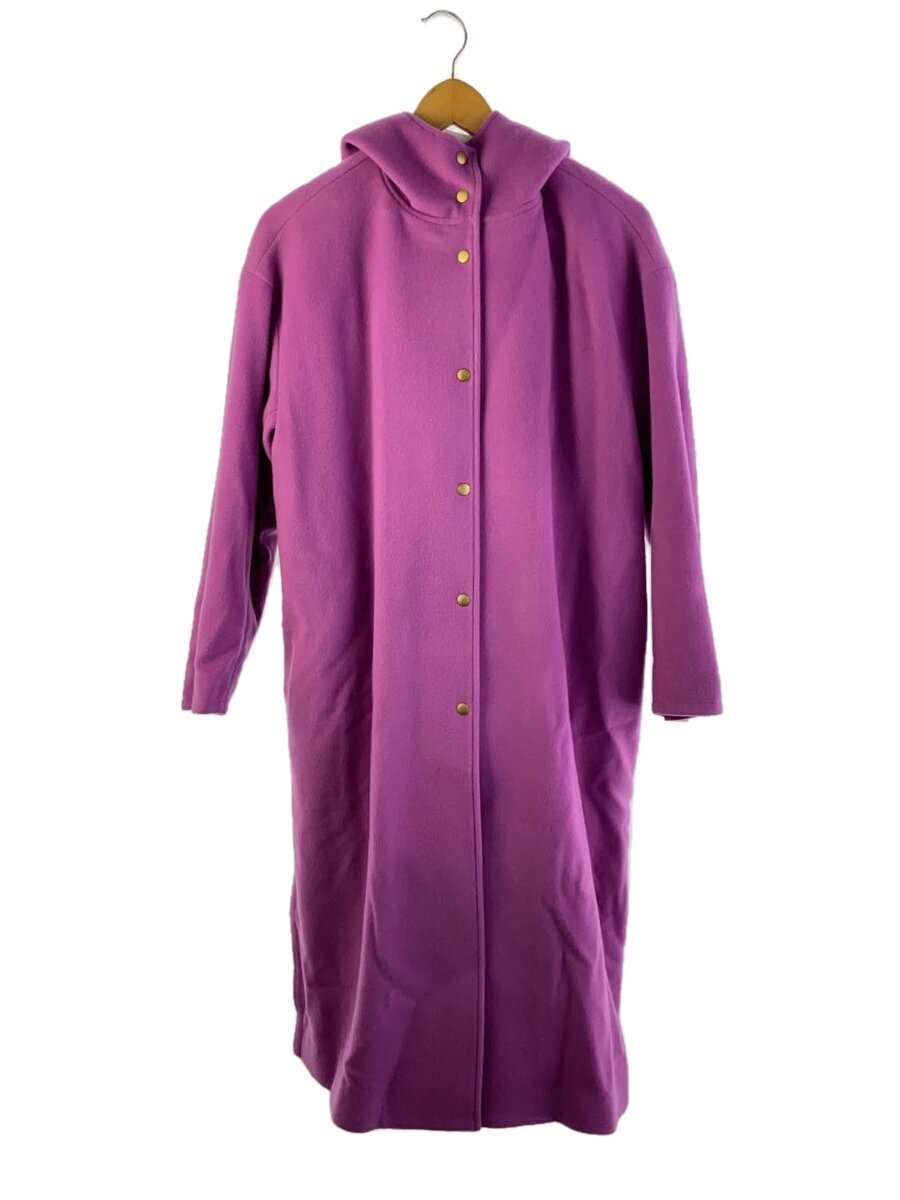 Yahoo!オークション - yori コート/36/ウール/パープル/YR1825-083AT