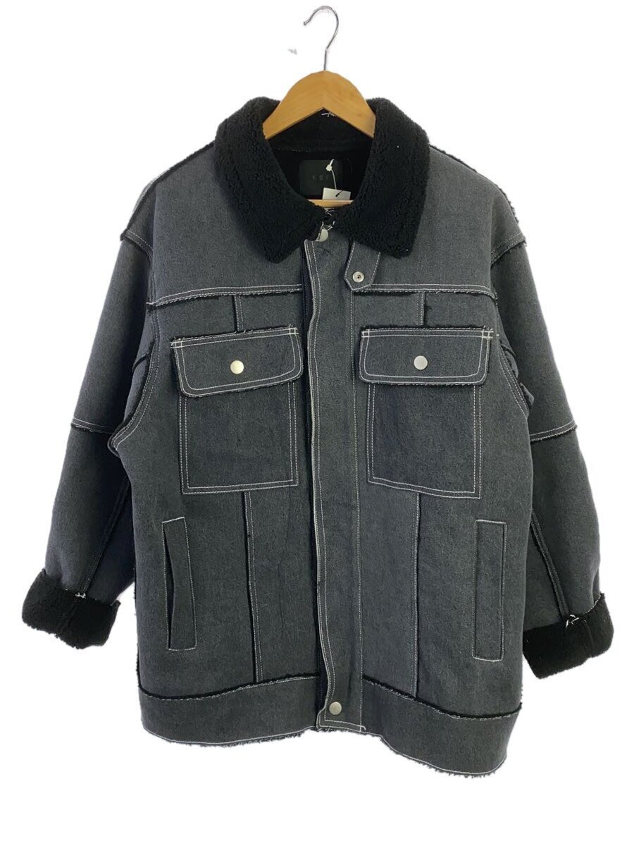 Yahoo!オークション - KBF Gジャン/one/コットン/BLK/KB47-27R180