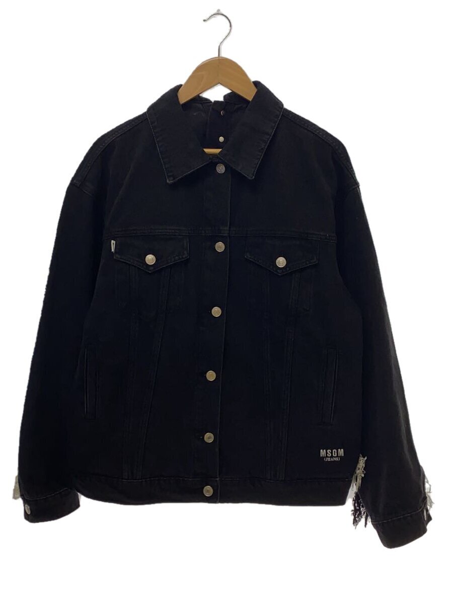 Yahoo!オークション - MSGM Gジャン/40/デニム/ブラック/2742MDH145LY
