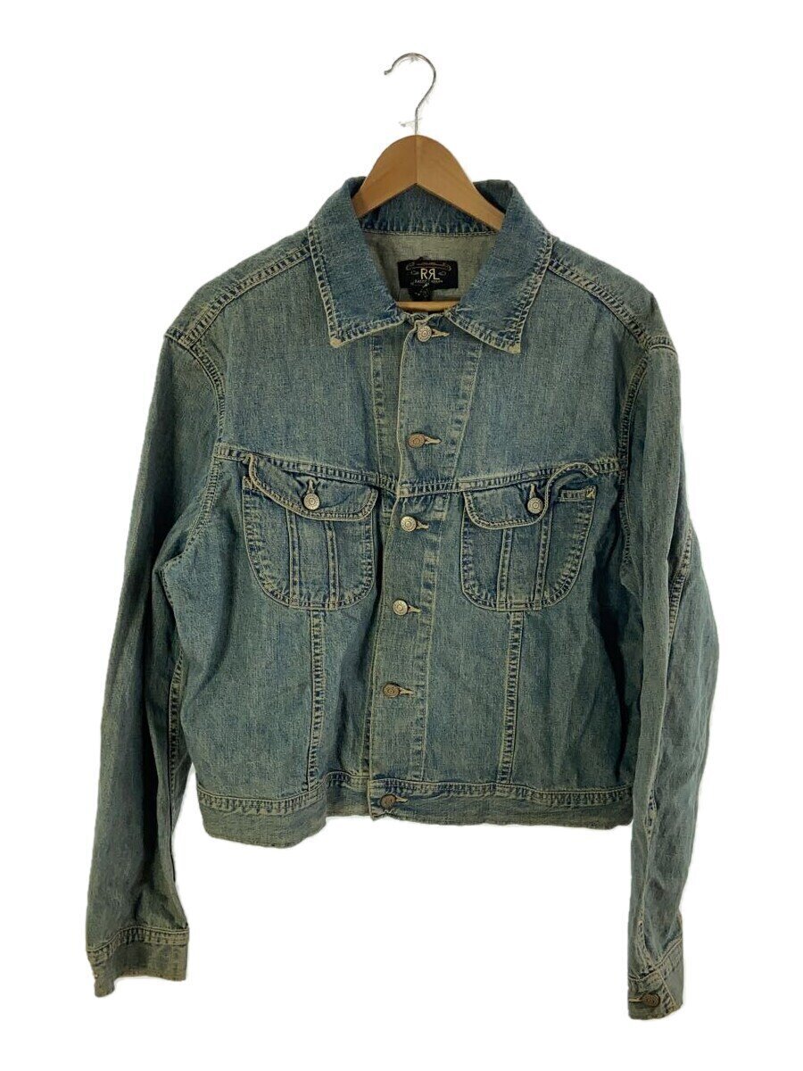Yahoo!オークション - RRL Gジャン/L/デニム/BLU/無地/三ツ星タグ
