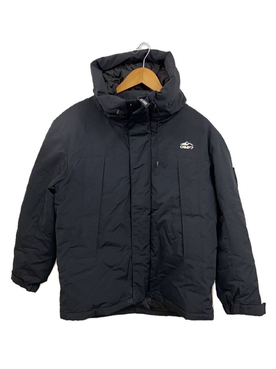 Yahoo!オークション - CAMP7 ダウンジャケット/L/ナイロン/BLK/CP44026...