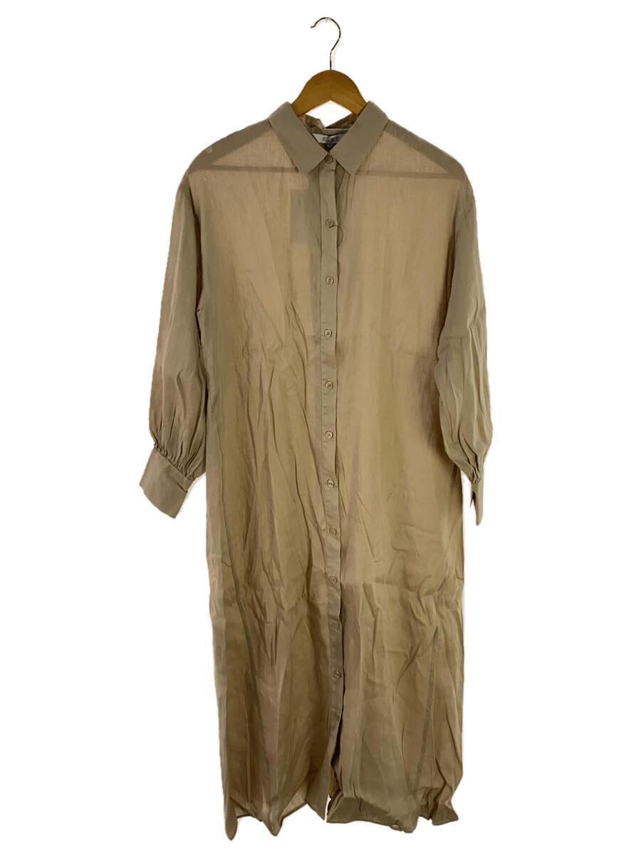 Yahoo!オークション - PLST 2022/リネンブレンドシャツ/シャツワンピー...