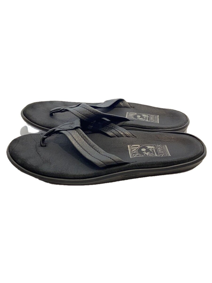 Yahoo!オークション - ISLAND Slipper サンダル/US9/BLK/レザー